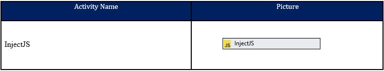 Web Automation InjectJS Activity | Robility Docs